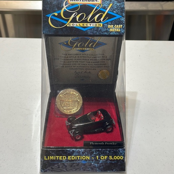 MATCHBOX | Toys | Matchbox Gold Plymouth Prowler | Poshmark